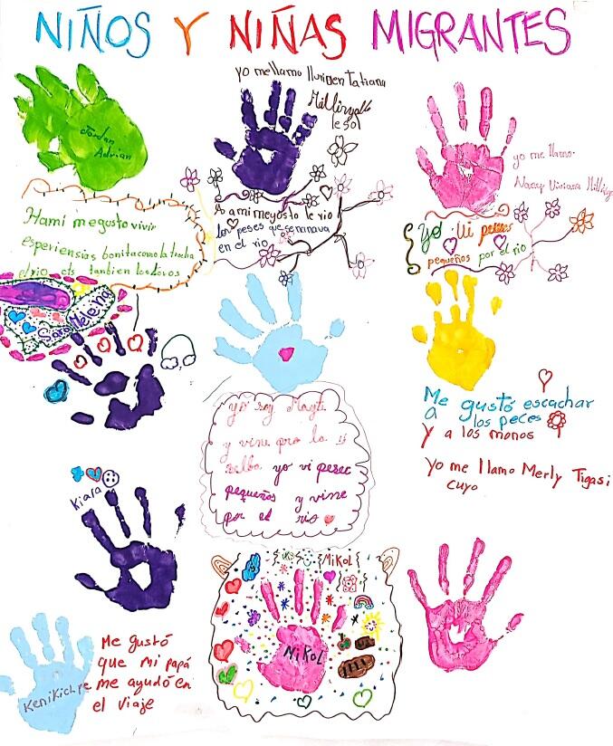 Colorful stories: migrants draw their experiences on the road through ...